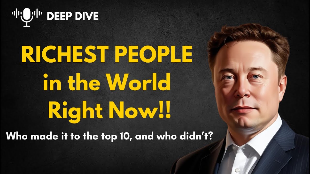 Top 10 Richest People in the World (Forbes.com - February 2025) | Elon ...