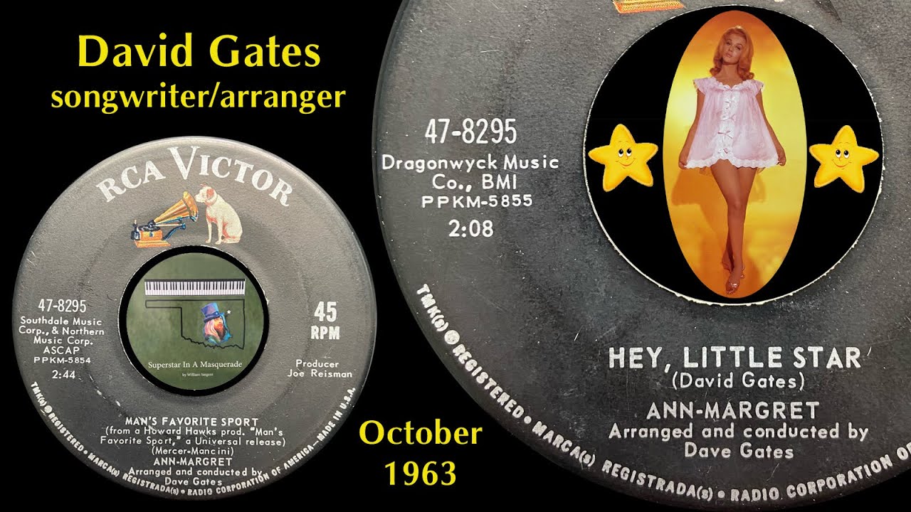Ann-Margret "Man's Favorite Sport" "Hey Little Star" 1963 David Gates ...