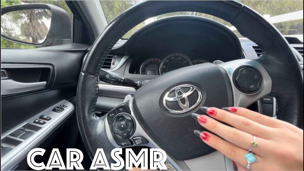 ASMR: Car Tapping w/ Long & Short Nails 🚗 - YouTube