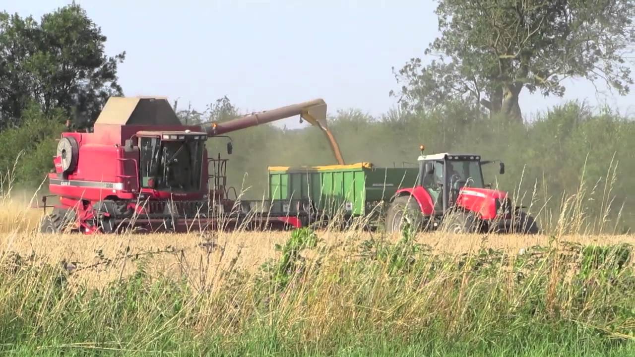 Harvest Time on the Farm - YouTube