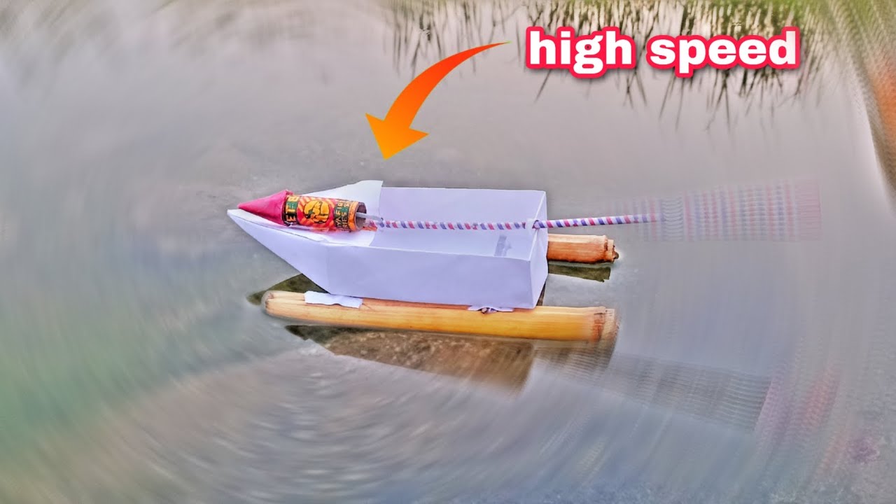 high speed 💥 paper boat vs rocket |experiment| - YouTube