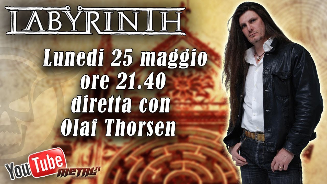 Diretta con i LABYRINTH - Olaf Thorsen - YouTube