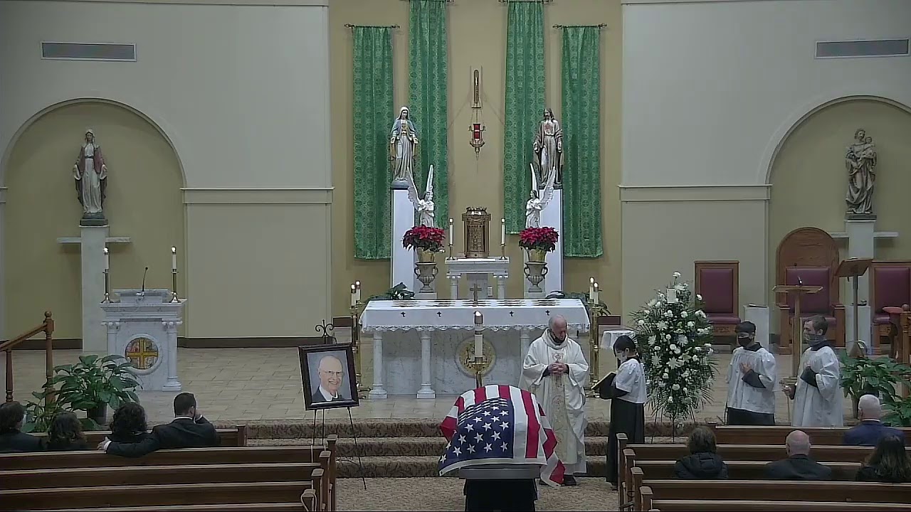 Funeral Mass for Ronald Edwin Combs — 1/18/21 | St. Ann Catholic Church ...