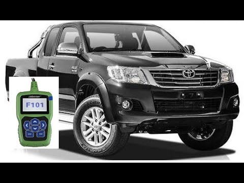 TOYOTA HILUX PROGRAMMING KEY AND KEY FOB BY OBD STAR F101 - YouTube