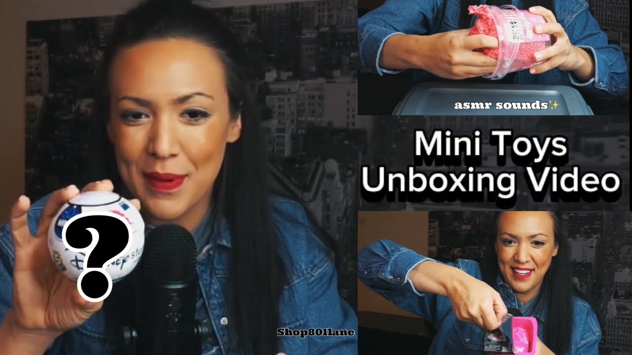 Unboxing Cute Mini Stuff : Disney Mini Brands & Hello Kitty Foam! (ASMR ...
