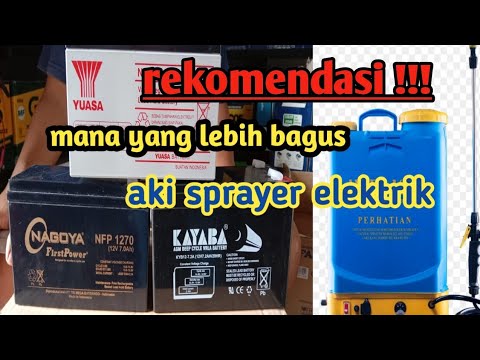 REVIEW!!! AKI SPRAYER ELEKTRIK - YouTube