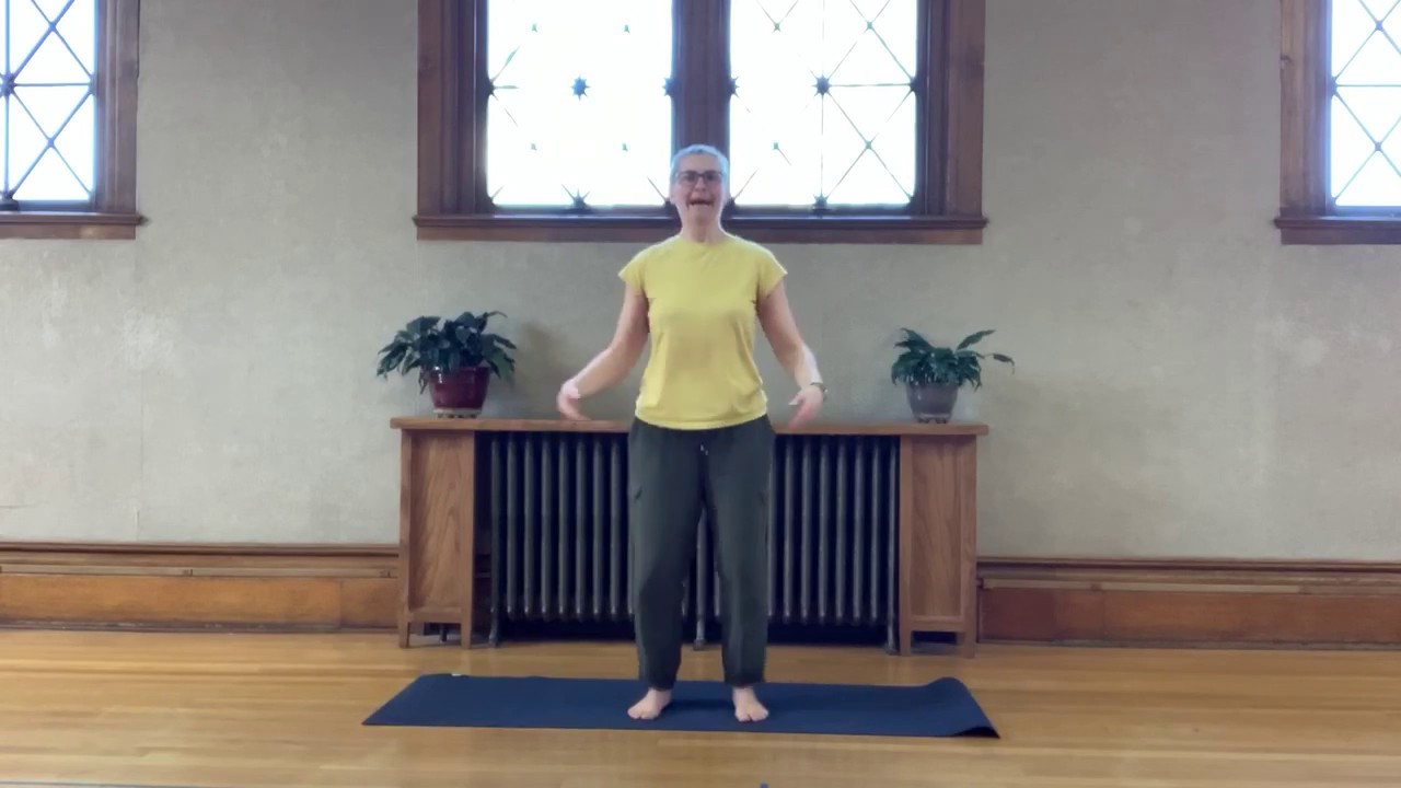 94: Quickie: Shake it out for your Immune System : Free CJoy Yoga - YouTube