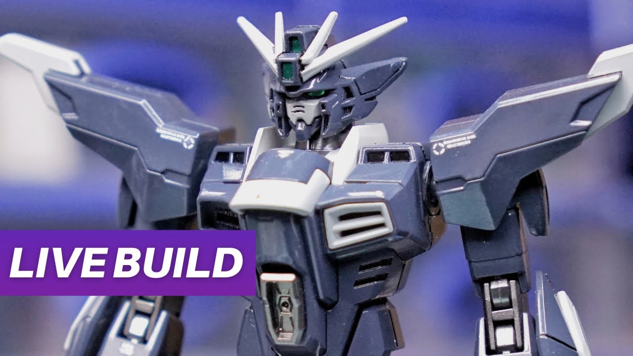 Decal or Sanding? Gundam build and chill. - YouTube
