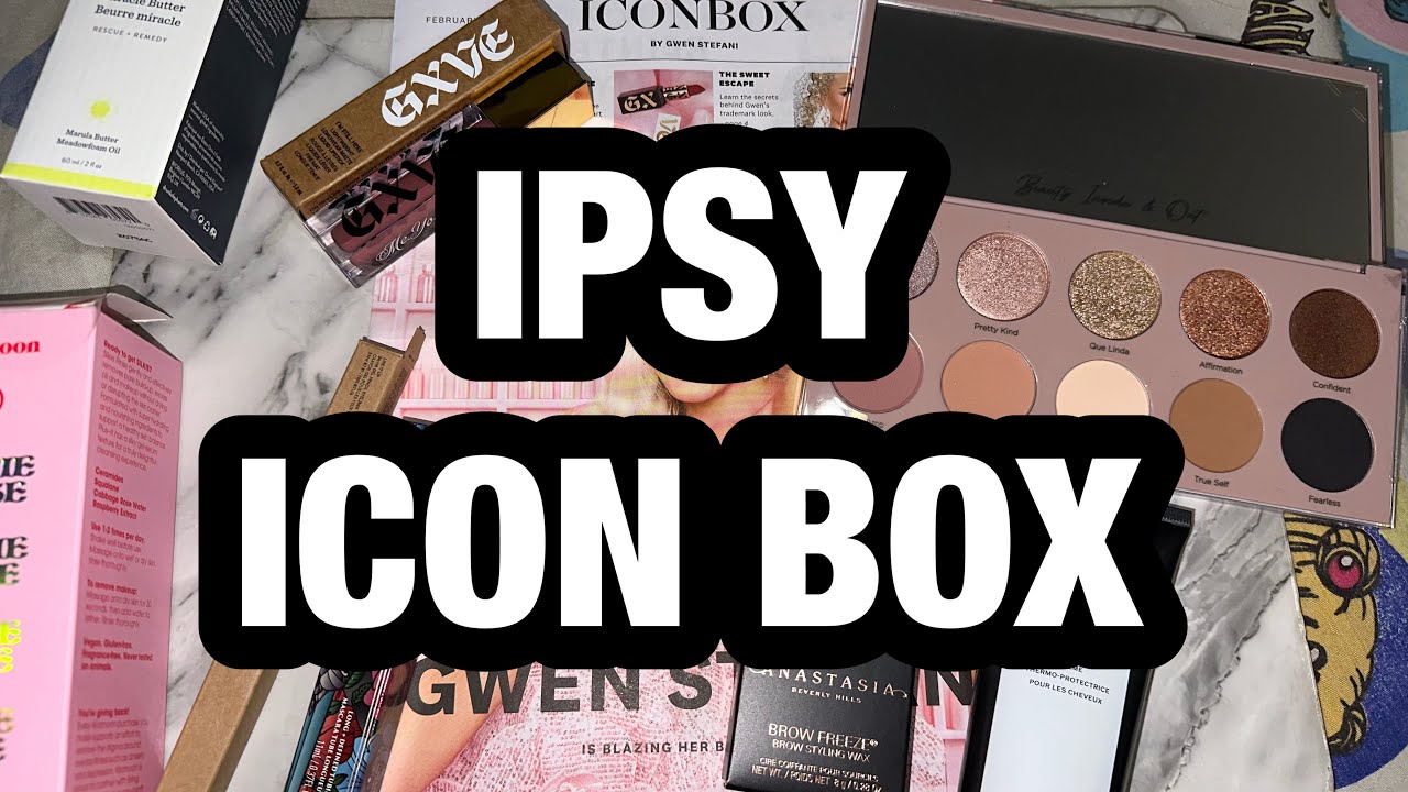 IPSY ICON BOX FEBRUARY UNBOXING - YouTube