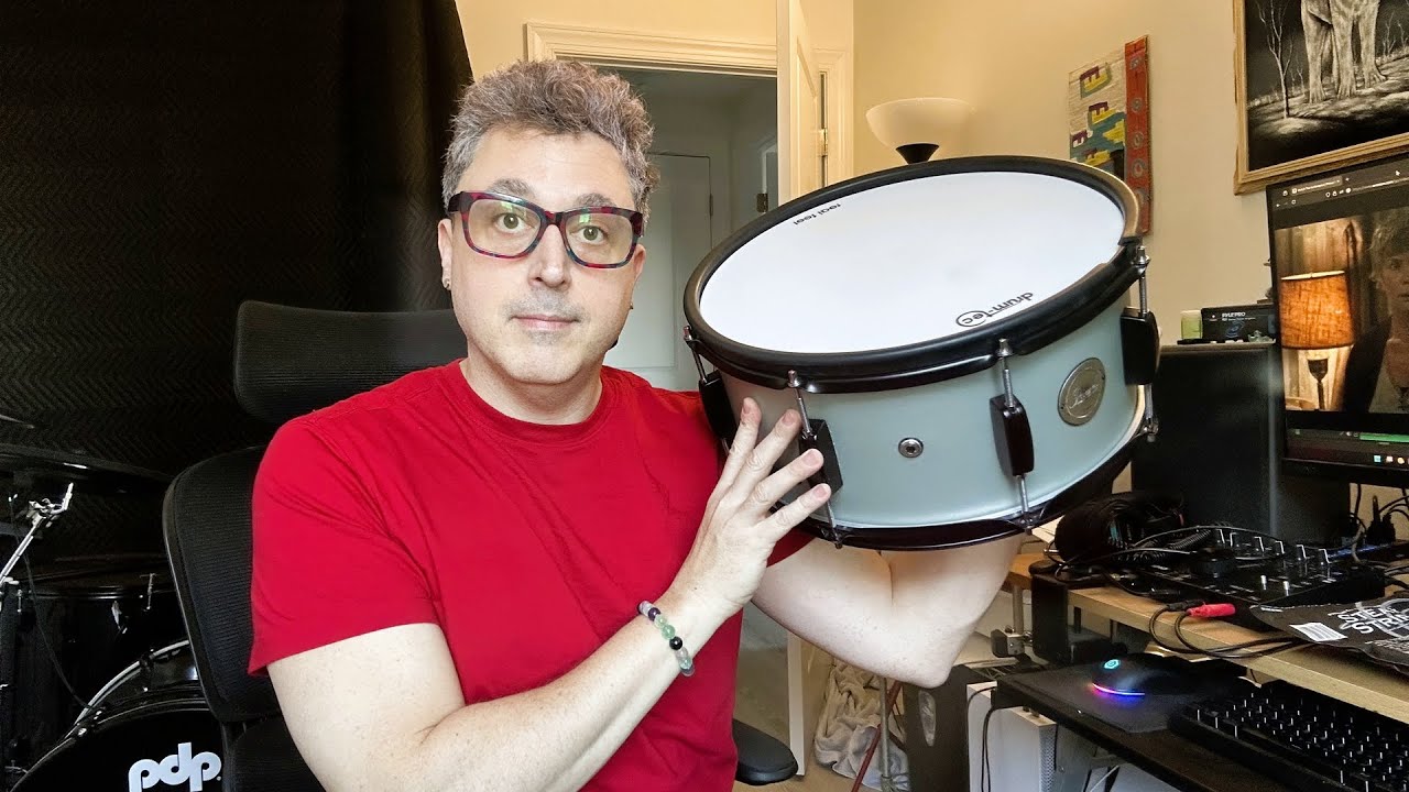 GoEdrum Dual Zone Internal Drum Trigger Installation and Review - YouTube