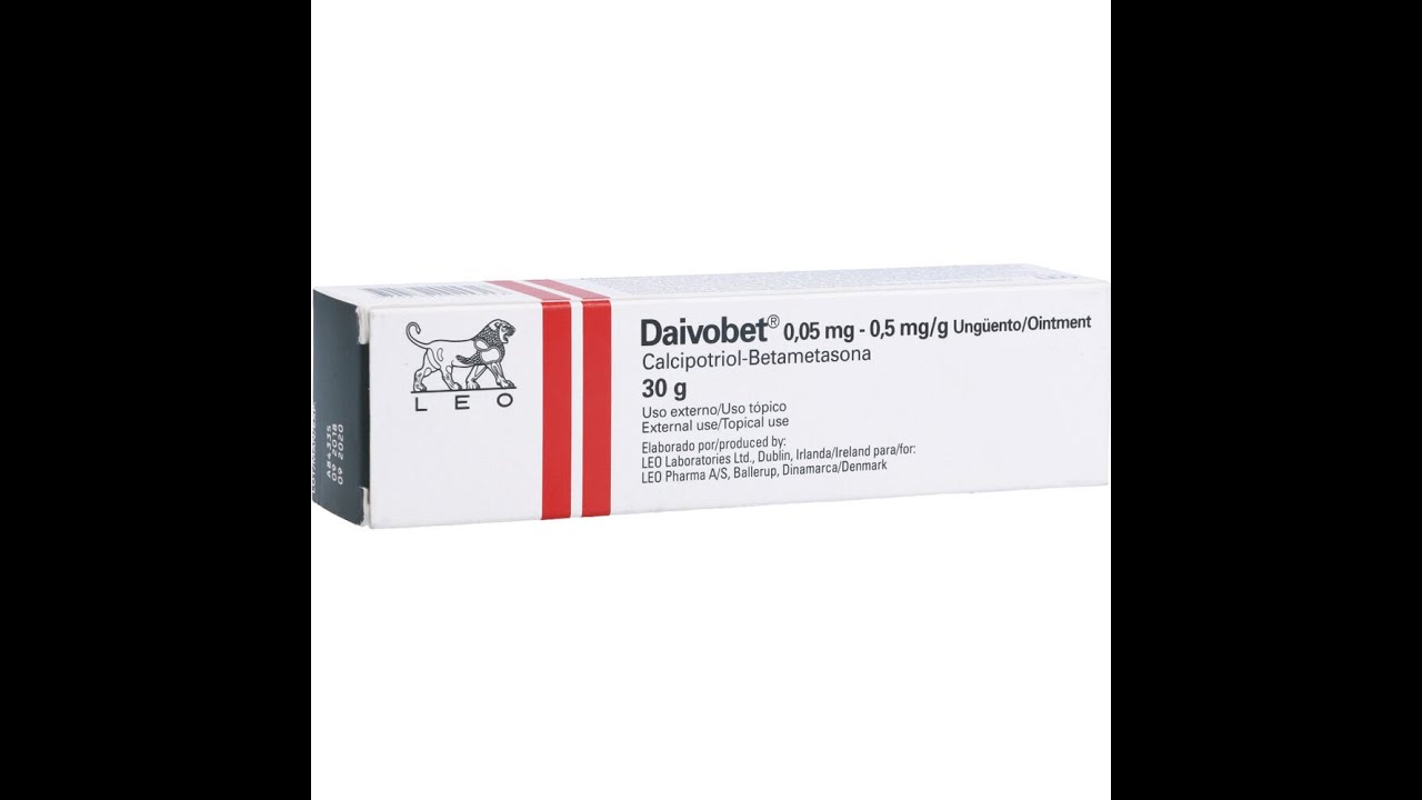 Daivobet 50Mcg+0.5Mg Unguento Tubo X 30 Gr - YouTube