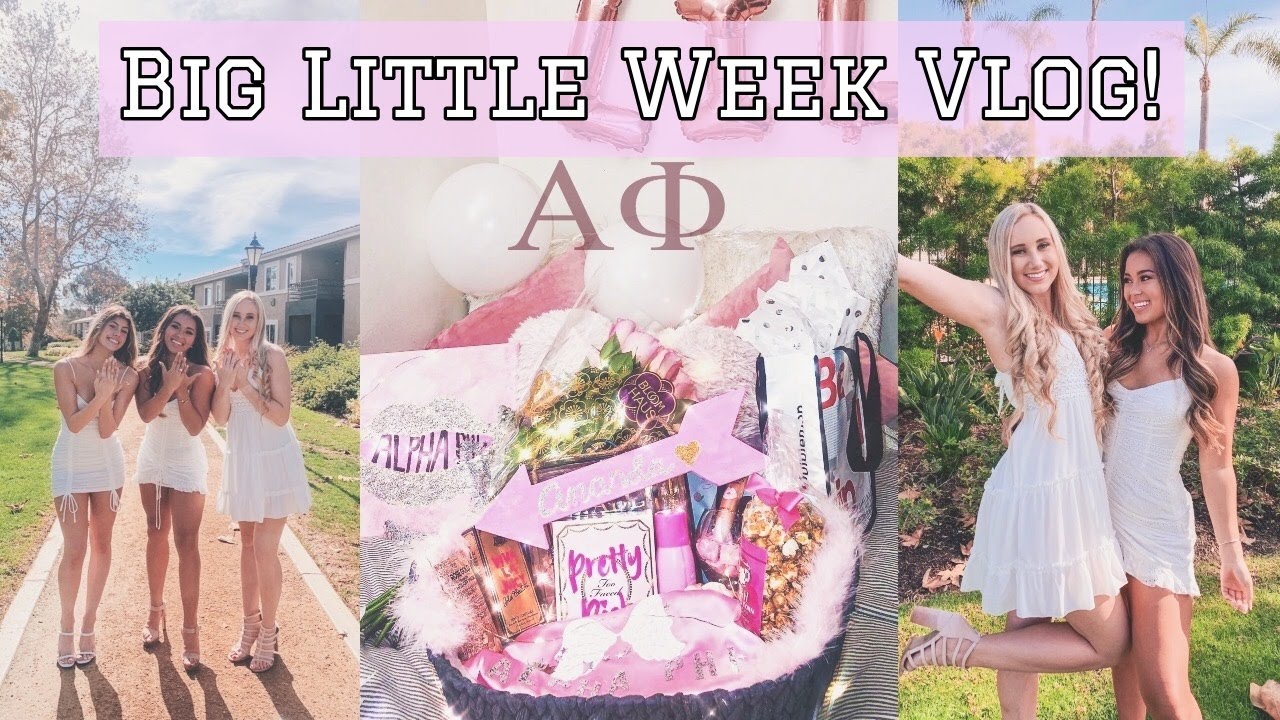 BIG LITTLE WEEK VLOG ☆ WHAT I GOT MY LITTLE! | Alyssa Revecho - YouTube
