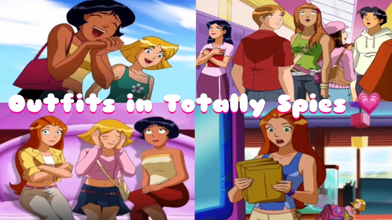 Outfits in Totally Spies ️ ️ (cute & aesthetic) - YouTube