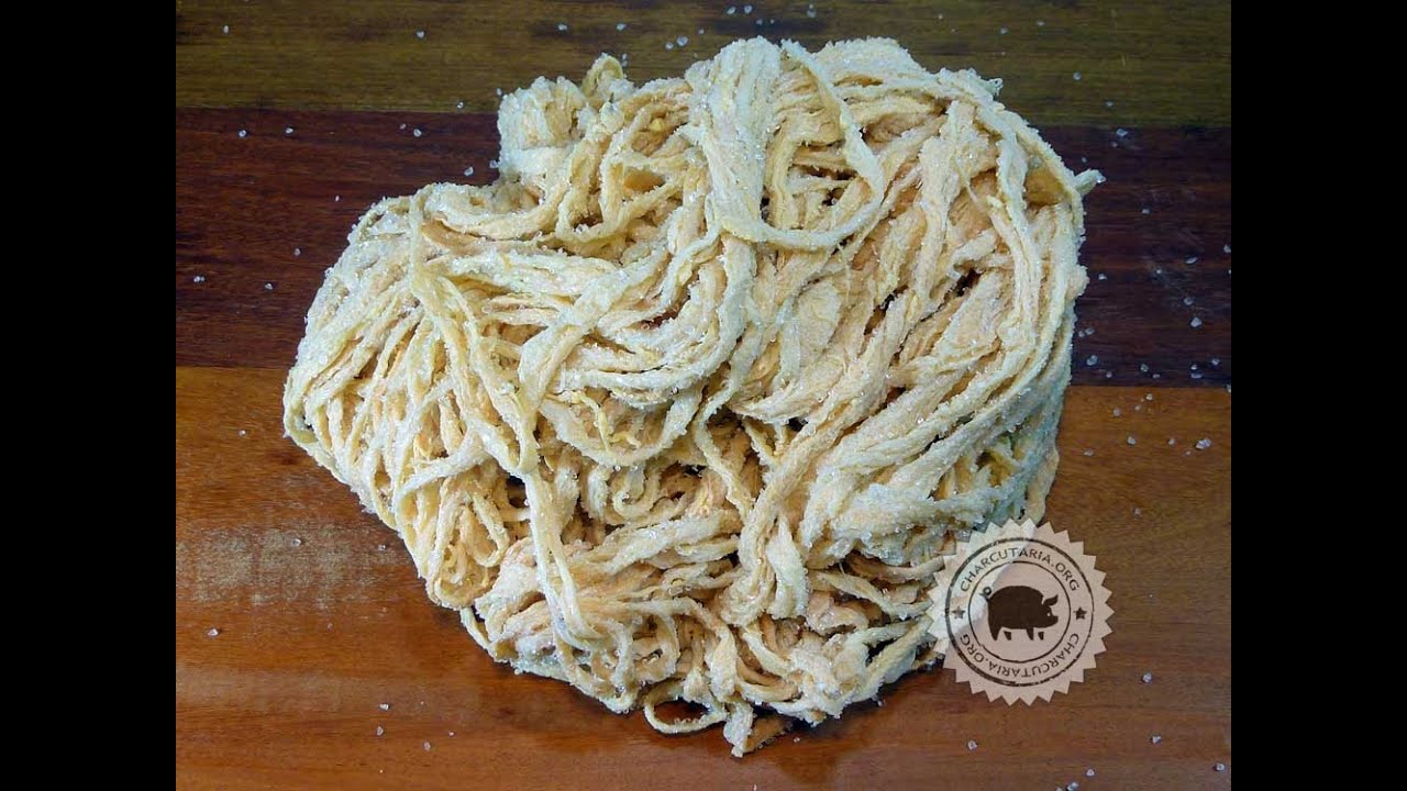 Como limpa tripa seca natural-tripa seca de porco para linguiça 28\32 ...