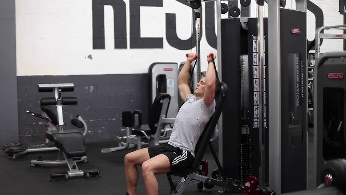 Seated Overhead Cable Extension