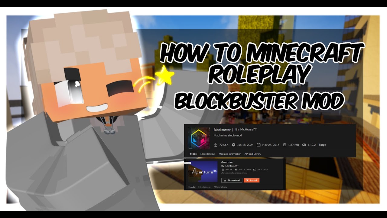 Minecraft Roleplay How To Ep. 2: Blockbuster! - YouTube
