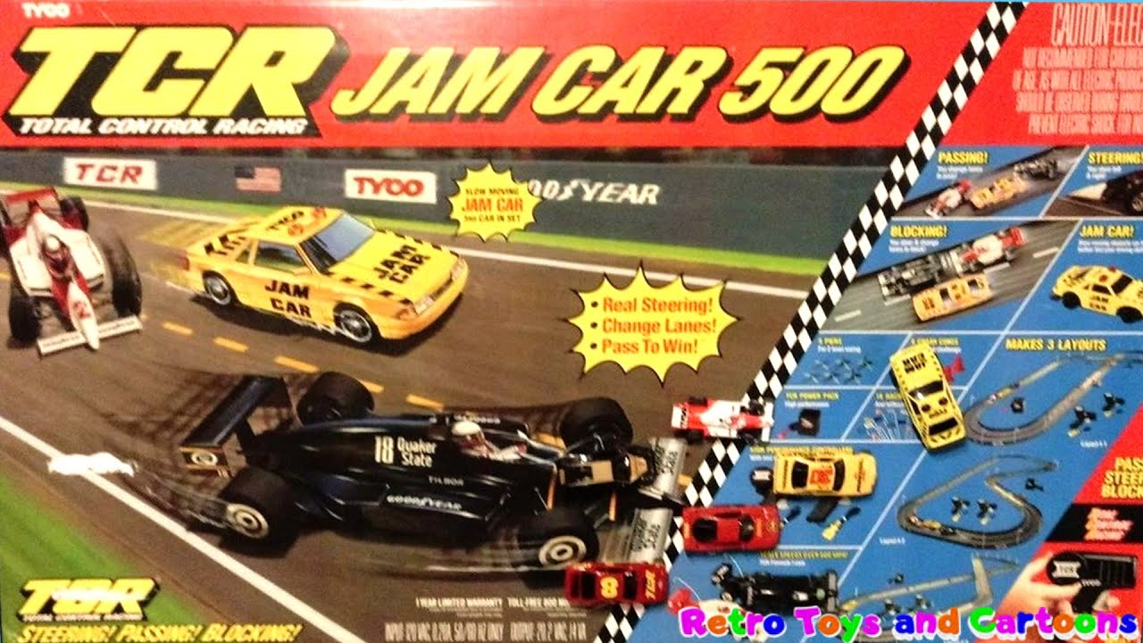 TCR Jam Car 500 Tyco Commercial Retro Toys and Cartoons - YouTube