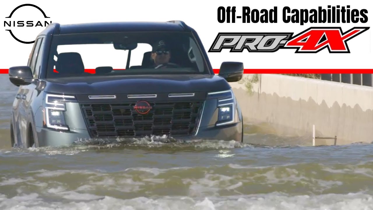 New 2025 Nissan Armada PRO-4X Off-Road Capabilities - YouTube