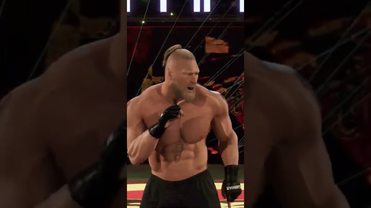 Brock Lesnar dancing moves #wwe #wwe2k23 #brocklesnar #shadowofgamer ...