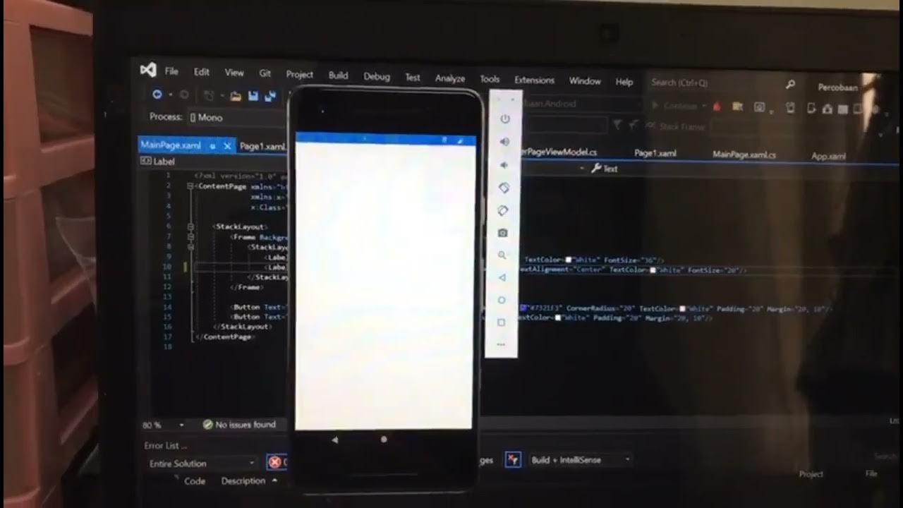 PRAKTIKUM ALGORITMA DAN PEMROGRAMAN | Program Kasir Sederhana dengan VS dan Xamarin Form - YouTube