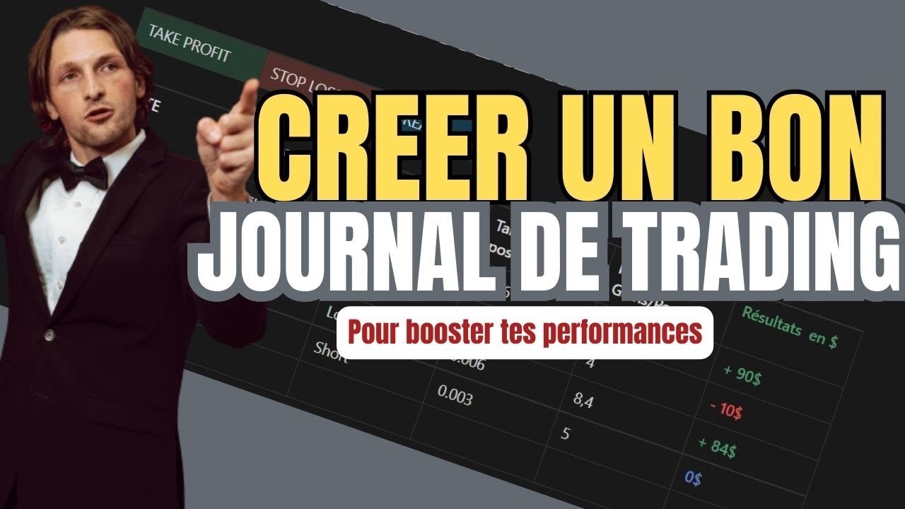 Créer un journal de trading pro #analysetechnique #trading - YouTube
