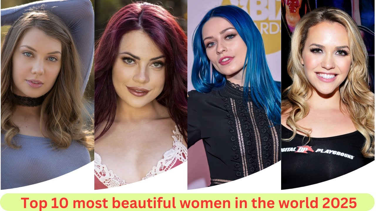 Top 10 most beautiful women in the world 2025 - YouTube