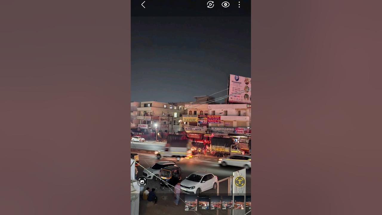 the night photography at samsung a55 5g... - YouTube