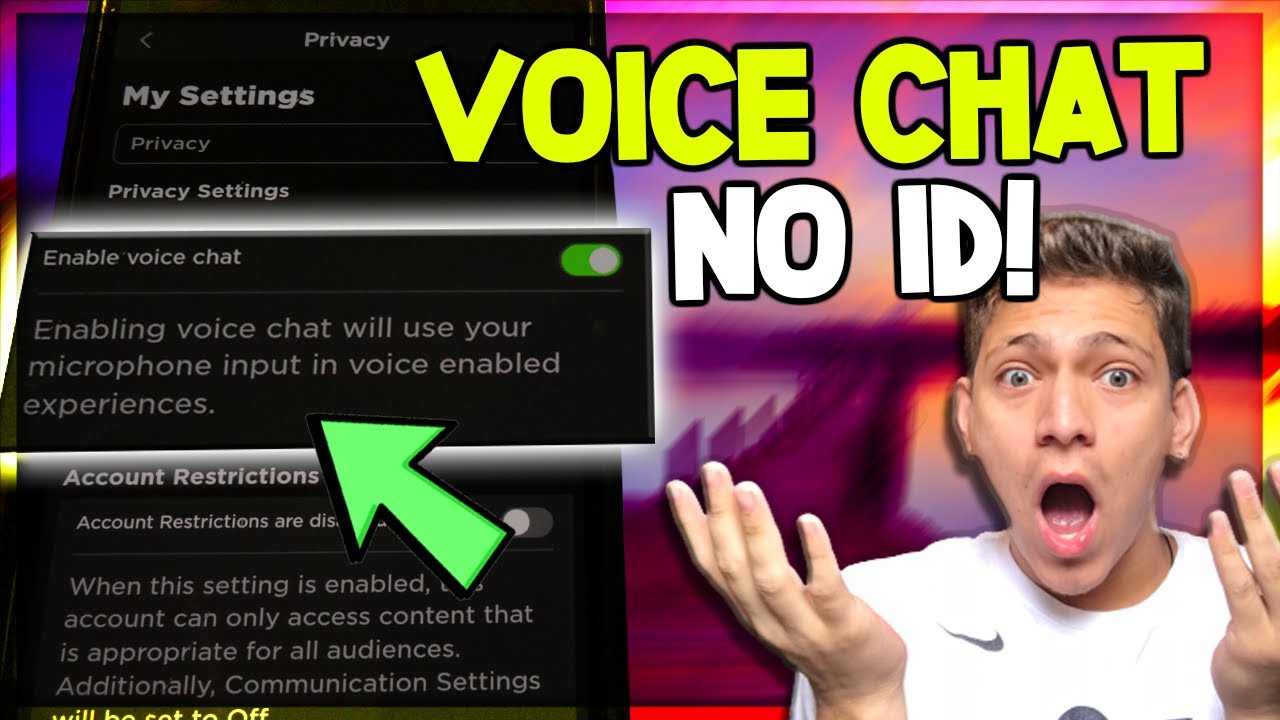 How To Enable Roblox Voice Chat WITHOUT ID or Verification! Chords ...