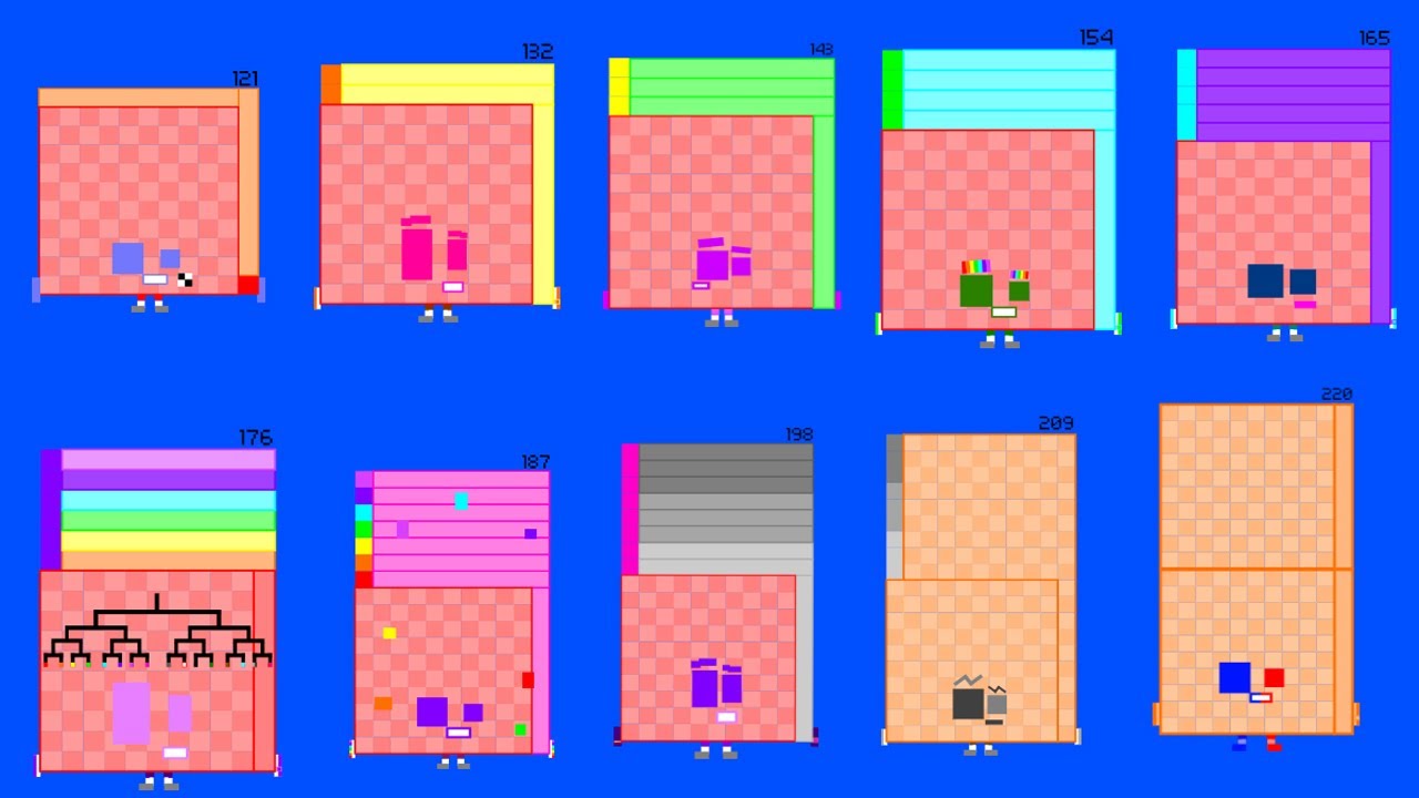 Numberblocks Band Retro More 121-220 (Better Sound) - YouTube