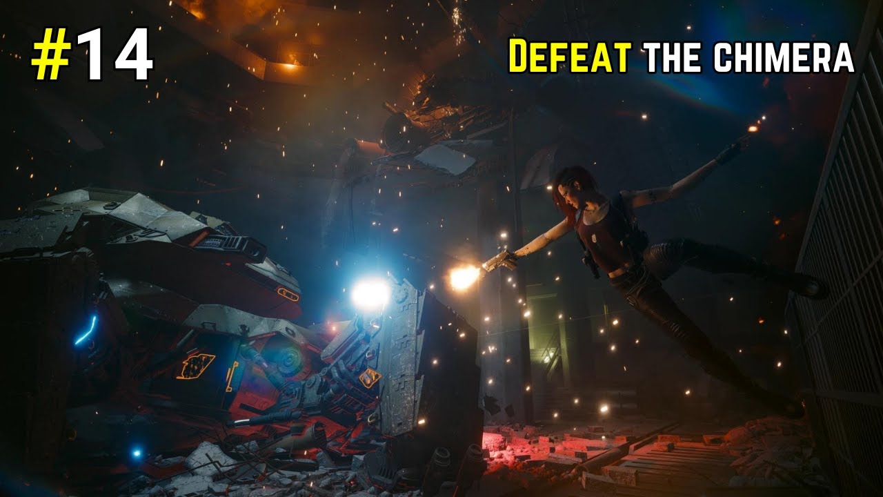 Defeating The Chimera Robot | Cyberpunk 2077 Gameplay #14 - YouTube