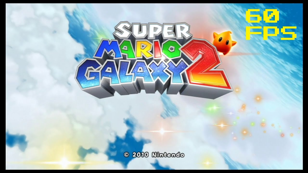 1. [60 FPS] Title & Prologue - Super Mario Galaxy 2 - YouTube