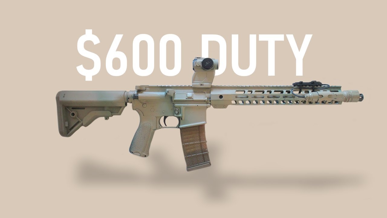 Budget AR-15 Build (but not cheap) I Would Trust My Life On - YouTube