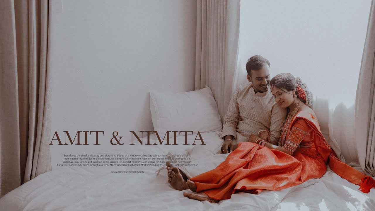 Traditional Hindu Wedding Of Amit & Nimita At Guruvayur Temple - YouTube