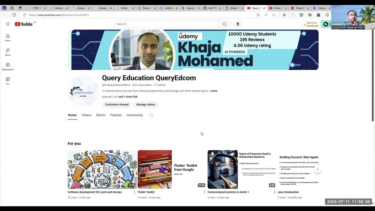 Front End Web Dev HTML 1 - YouTube