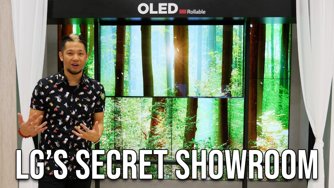 First look at LG OLED TV's you've never seen! - YouTube