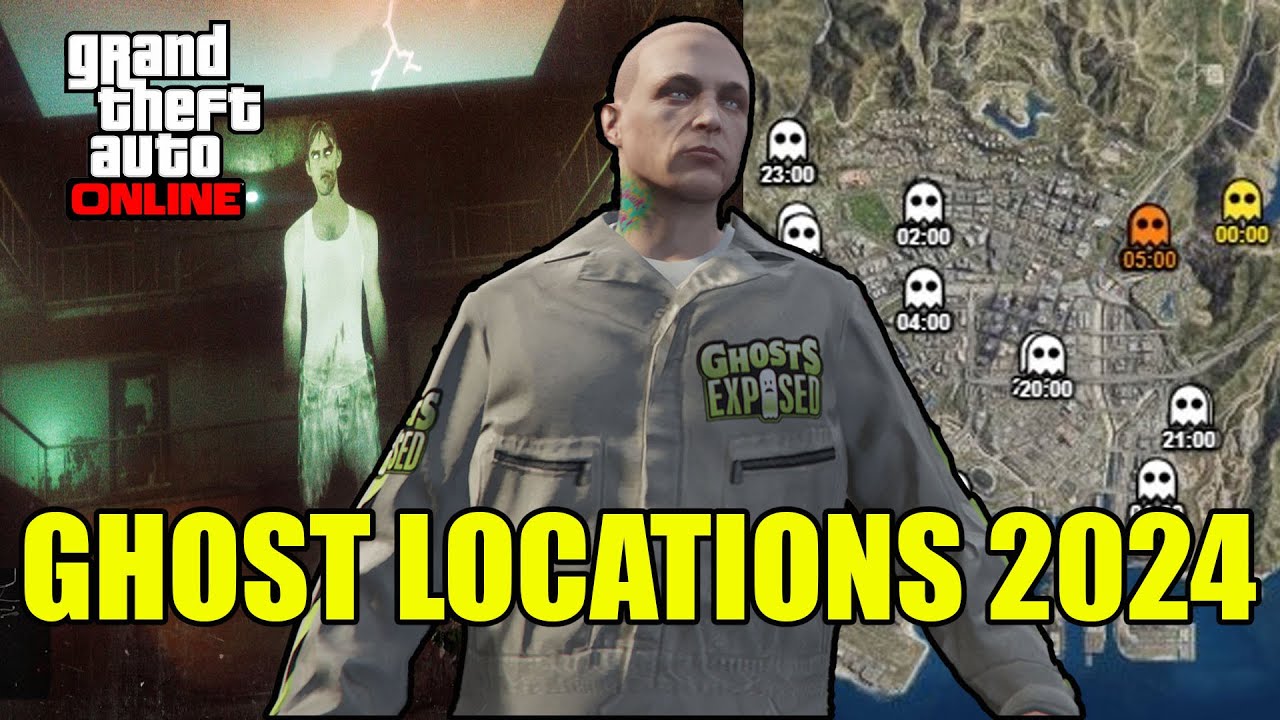 All Ghost Exposed Locations In Order GTA 5 Online Easy Guide (Ghost ...