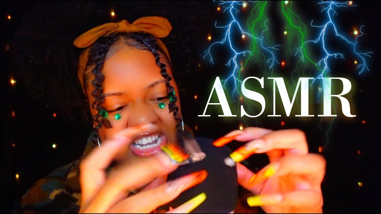 ASMR |⚡FAST & AGGRESSIVE MIC TRIGGERS ♡ (WARNING: INTENSE 🫠) - YouTube