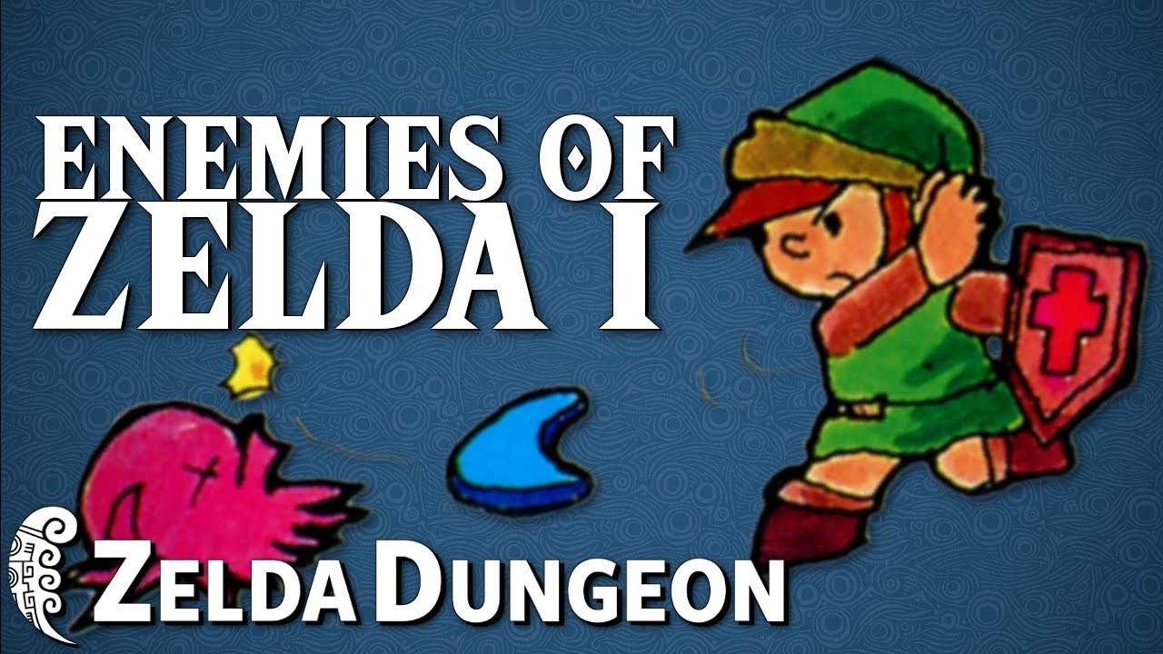 The Classic Enemies of the Original Zelda - Hyrule Compendium - YouTube