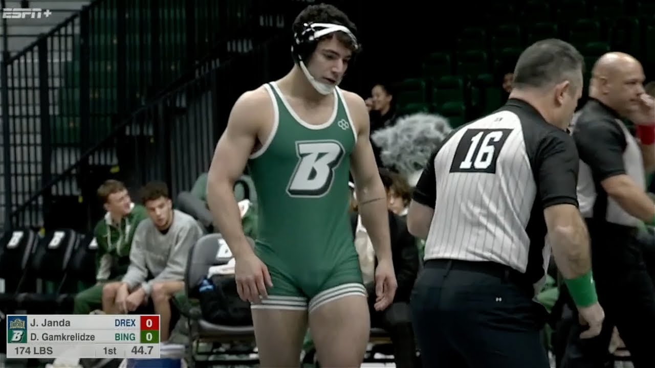 174lbs Jack Janda (Drexel) vs Dimitri Gamkrelidze (Binghamton) - YouTube