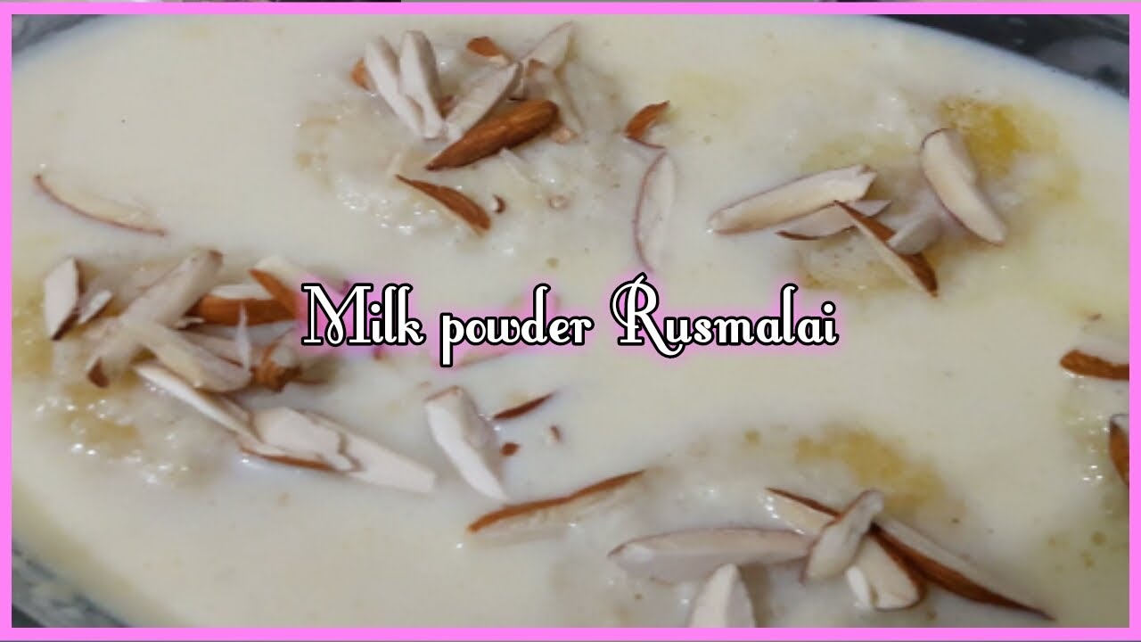 Milk powder Rasmalai Recipe|Cook With Nazish Raja - YouTube