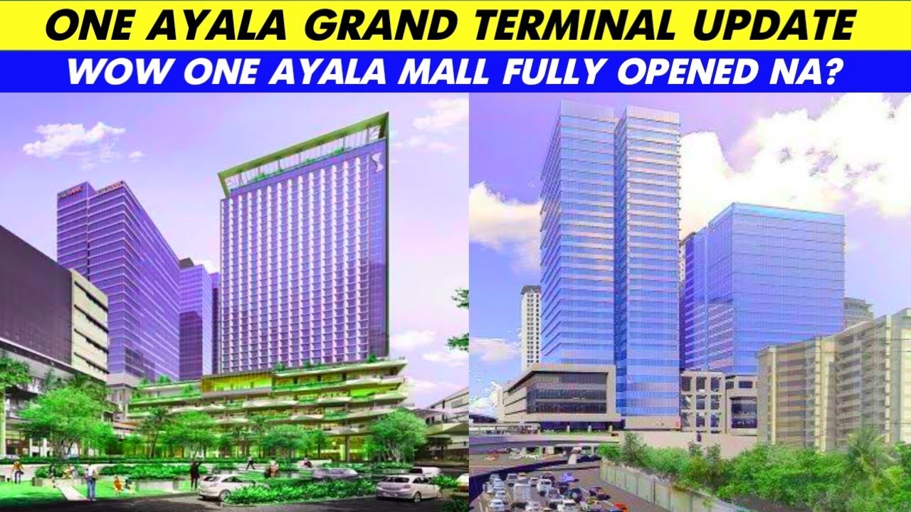 One Ayala Grand Terminal Mall Update - YouTube