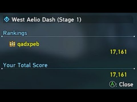 [PSO2: NGS] West Aelio Dash (Stage 1); 17161 points clear - YouTube