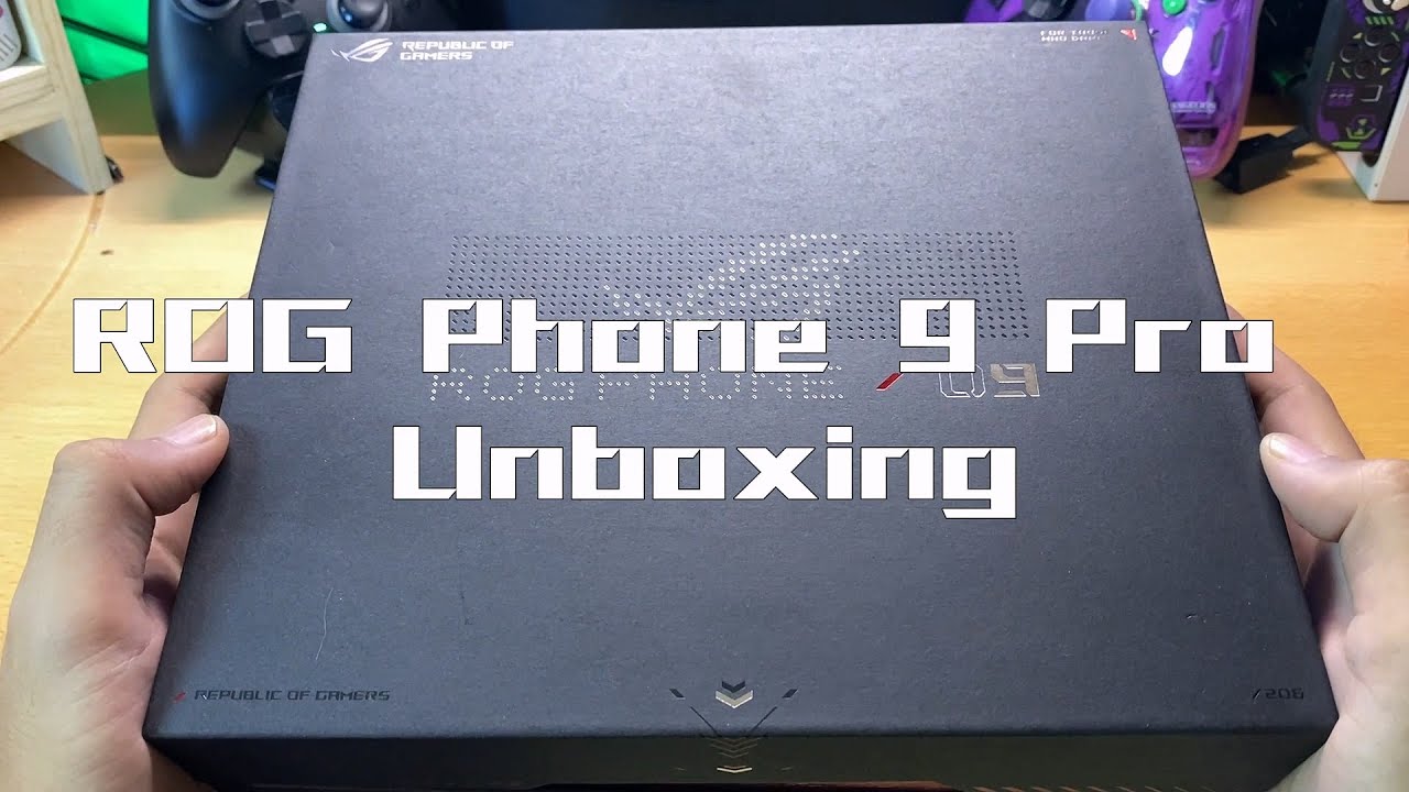 ROG Phone 9 Pro Unboxing|ROG 游戏手机 9Pro开箱、上手、测试 - YouTube