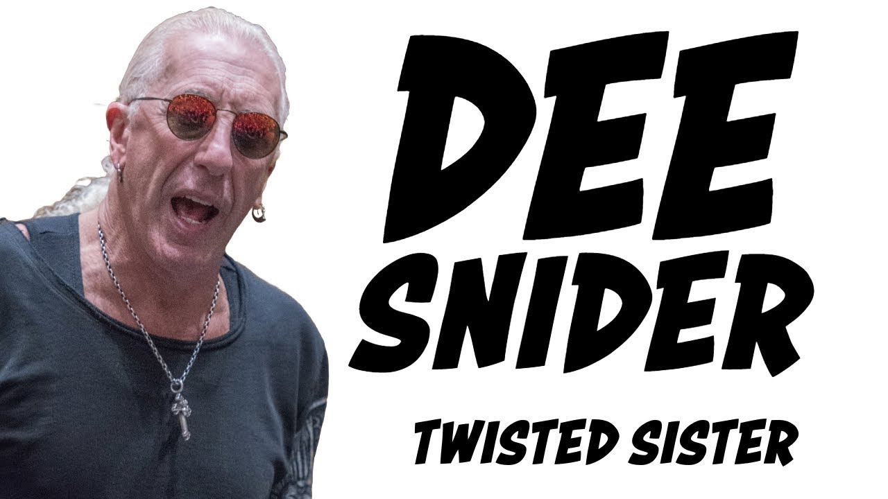 Lead singer of Twisted Sister, Dee Snider, signs autograph at ...
