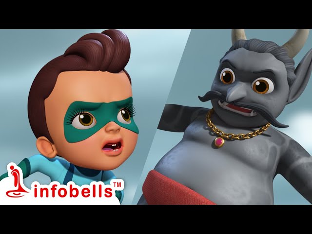 Little Krishna and the Monster - Super Chitti Cartoons | Kids Cartoon ...