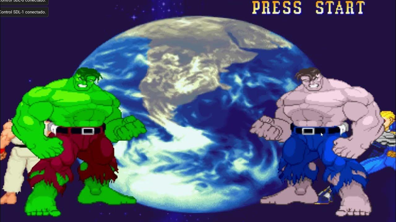 Isrix juega Marvel vs Capcom Ryu y Hulk Juntos | IRCMEDIA - YouTube