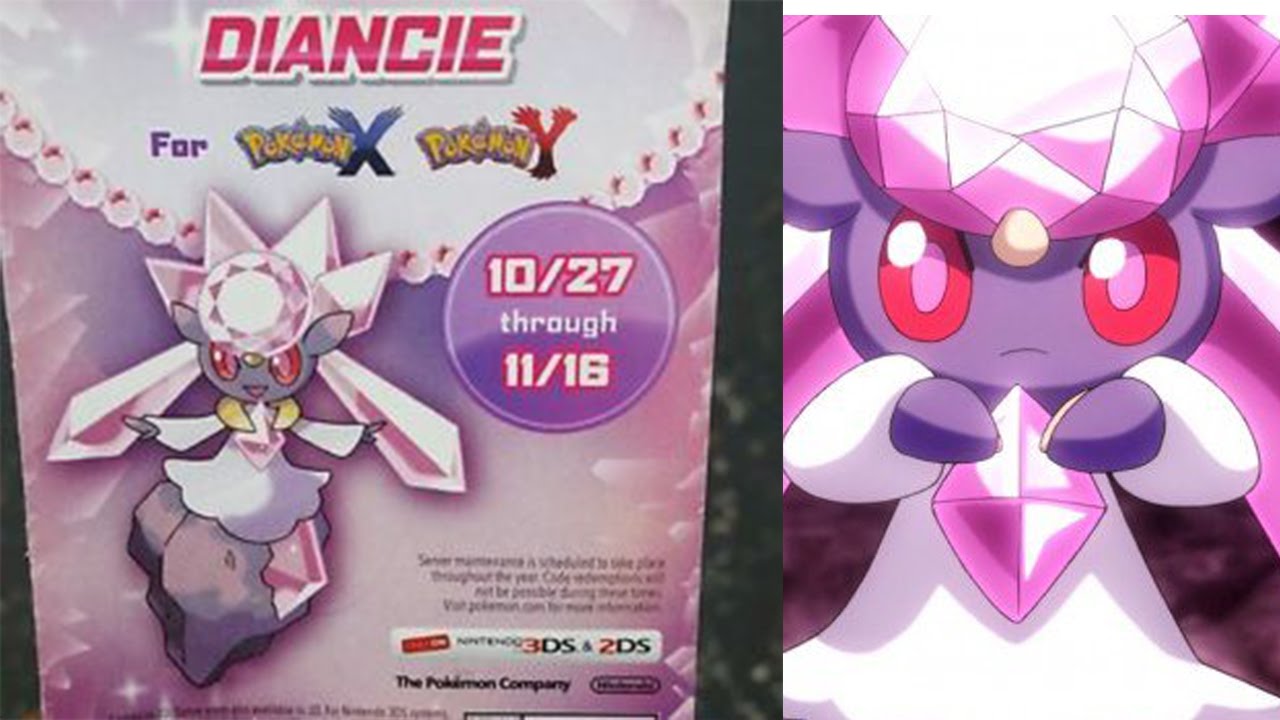 Diancie GameSpot code giveaway and sunday Pokemon Battles part 1 - YouTube