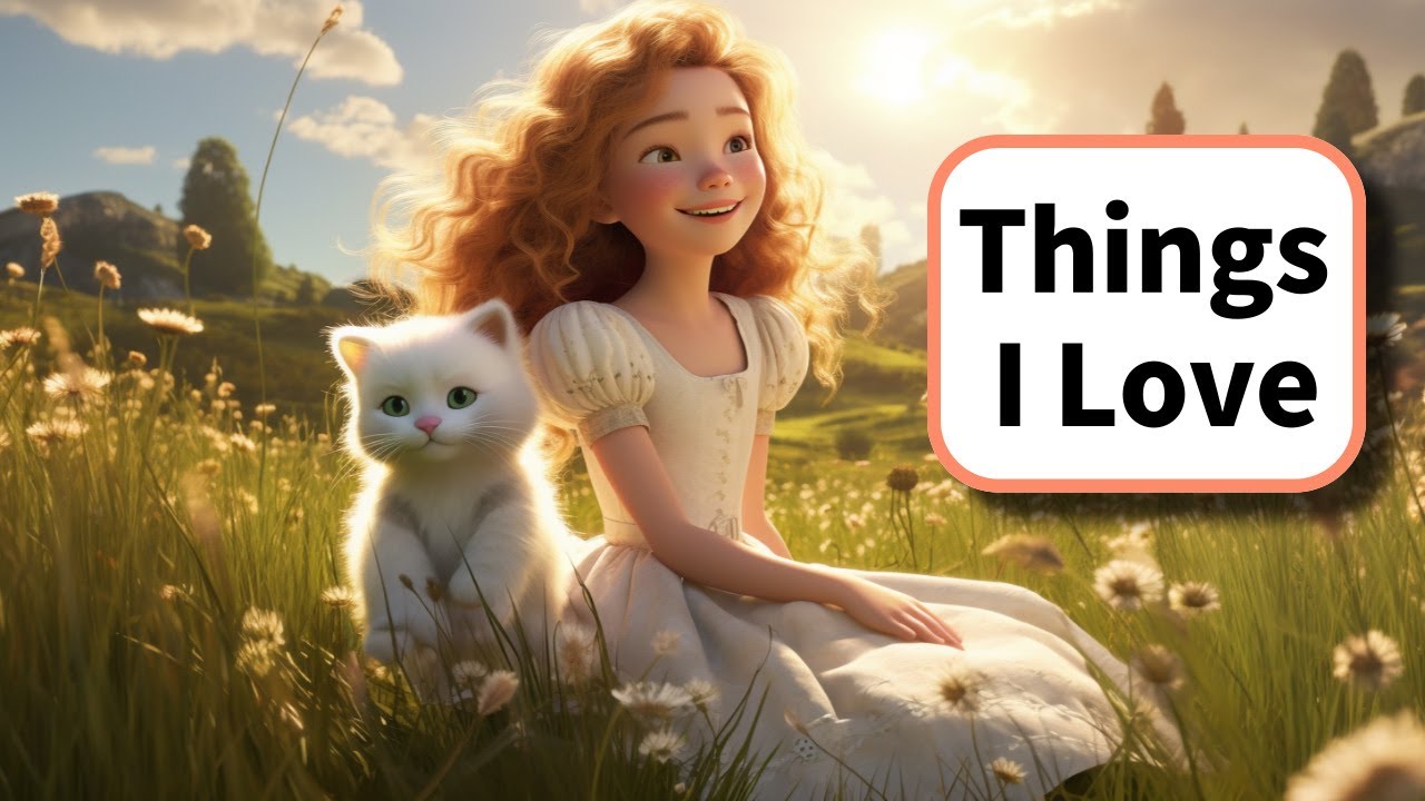 Improve Your English (Things I Love) English Listening Skills - for ...