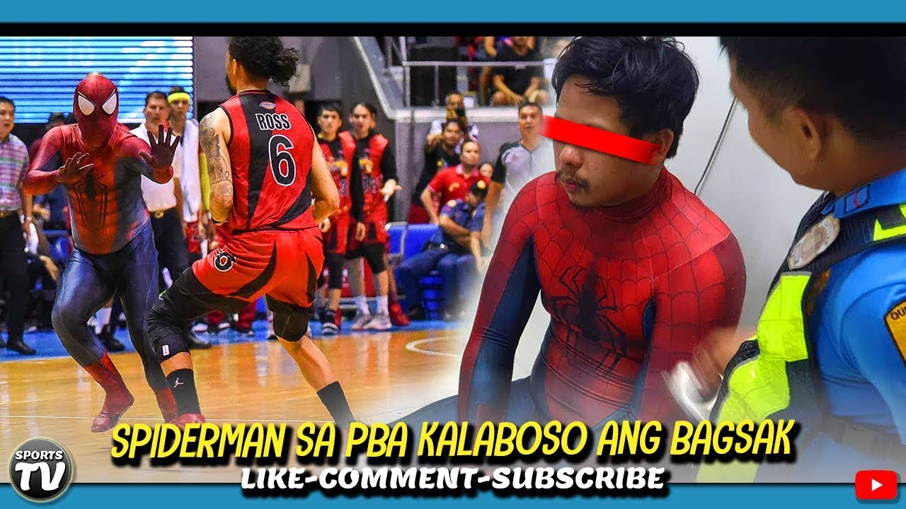 Spiderman sa PBA Kalaboso bagsak | Spiderman Interview | Junmar Message ...