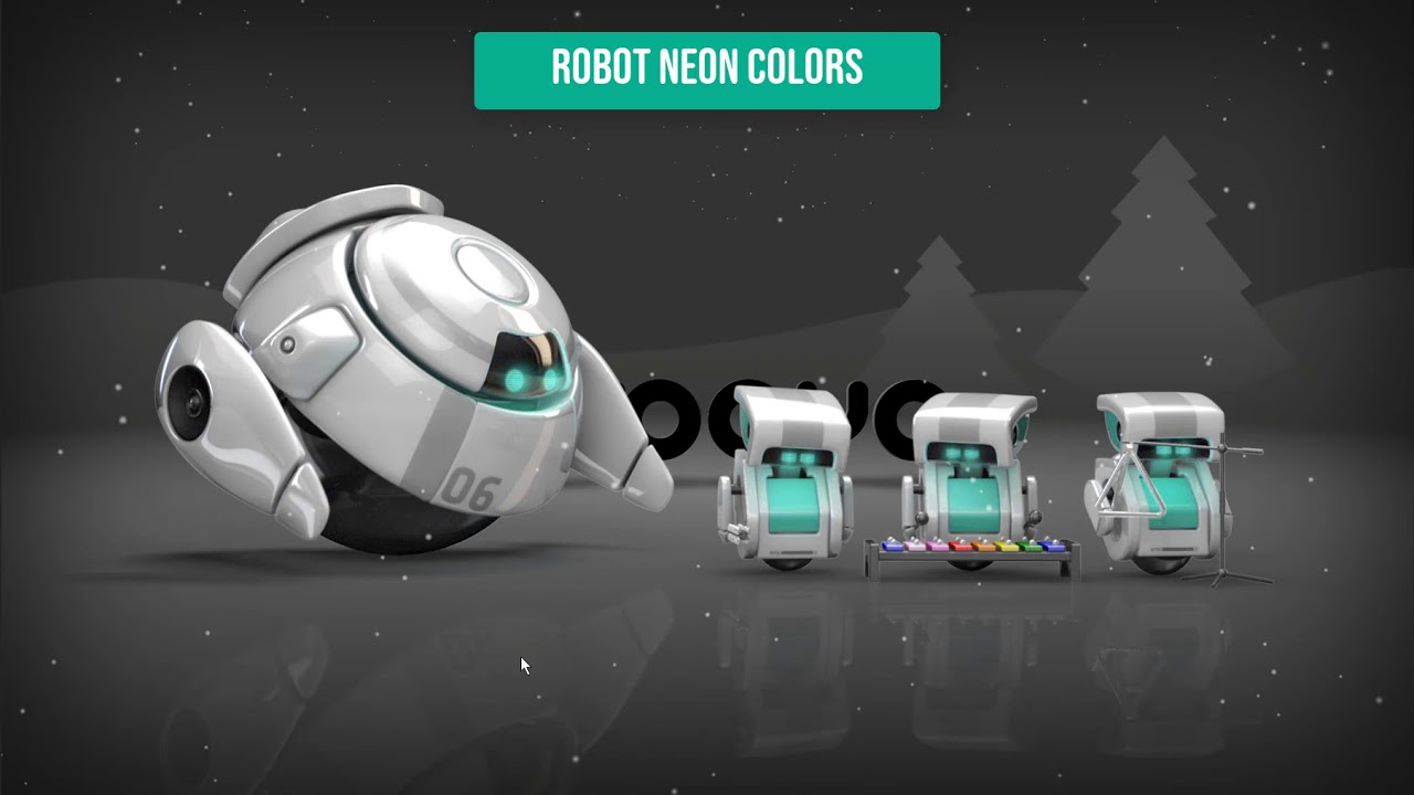 Guide xmas robot - YouTube